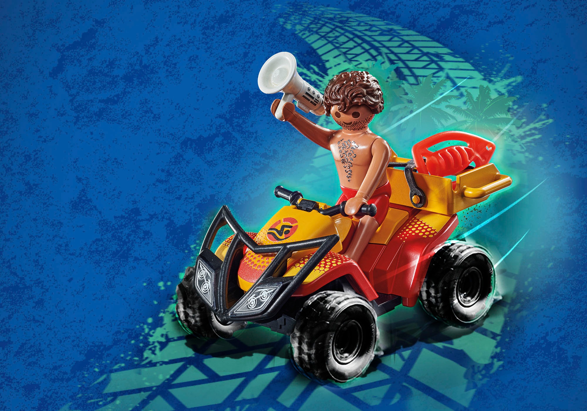 Playmobil® Konstruktions-Spielset »Rettungsschwimmer-Quad (71040), City ...