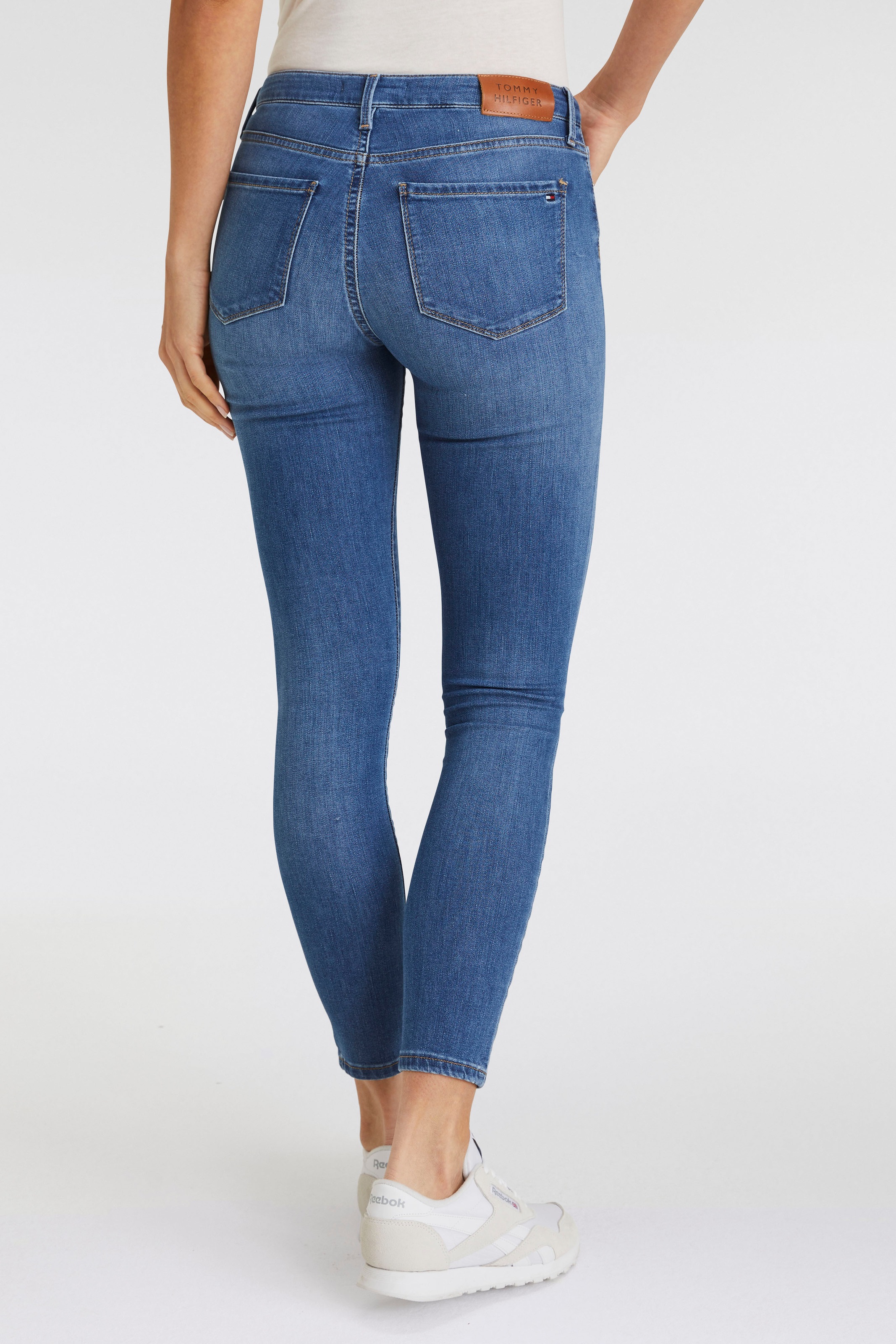 Tommy Hilfiger Skinny-fit-Jeans »TH FLEX COMO SKINNY RW A IZZY«, (TH ...