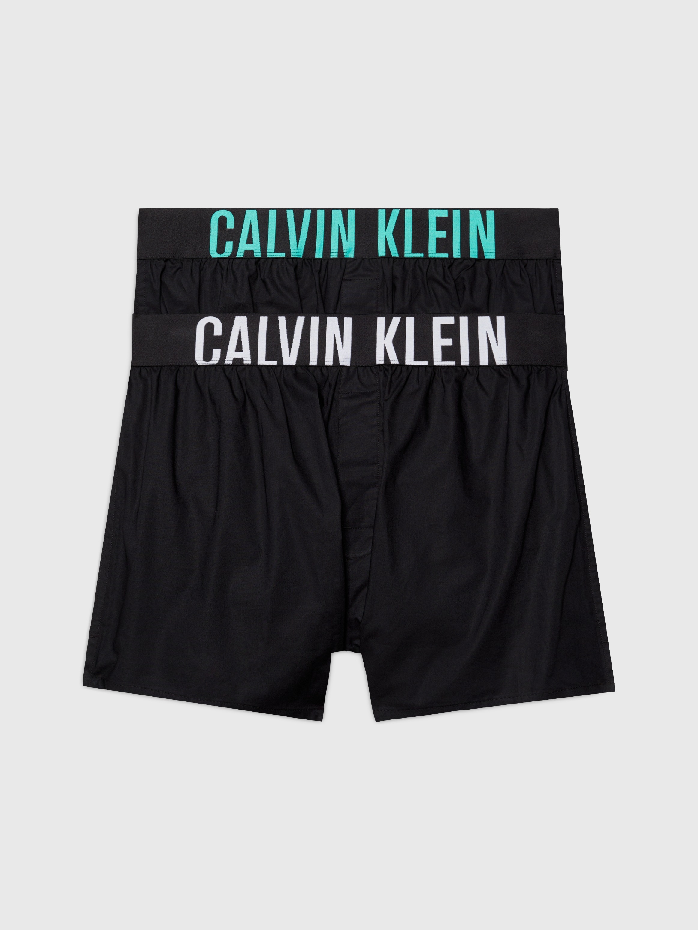 Calvin Klein Underwear Webboxer »BOXER SLIM 2PK«, (Packung, 2 St., 2er), mit Logo-Bund bei ...