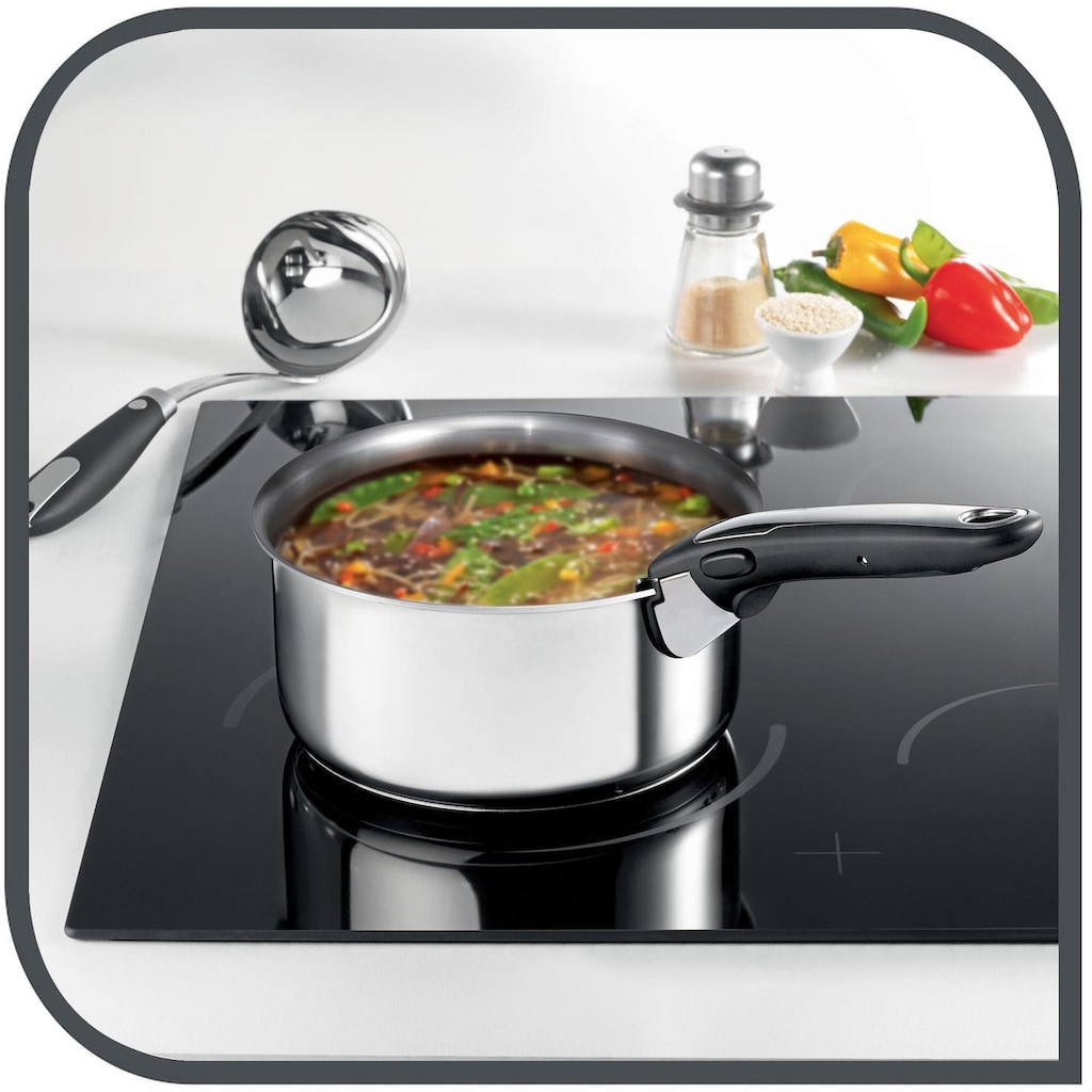 Tefal Topf-Set »Ingenio Preference«, Edelstahl, (Set, 4 tlg.) mit 3 ... Tefal Topf-Set »Ingenio Preference«, Edelstahl, (Set, 4 tlg.) mit 3 ...