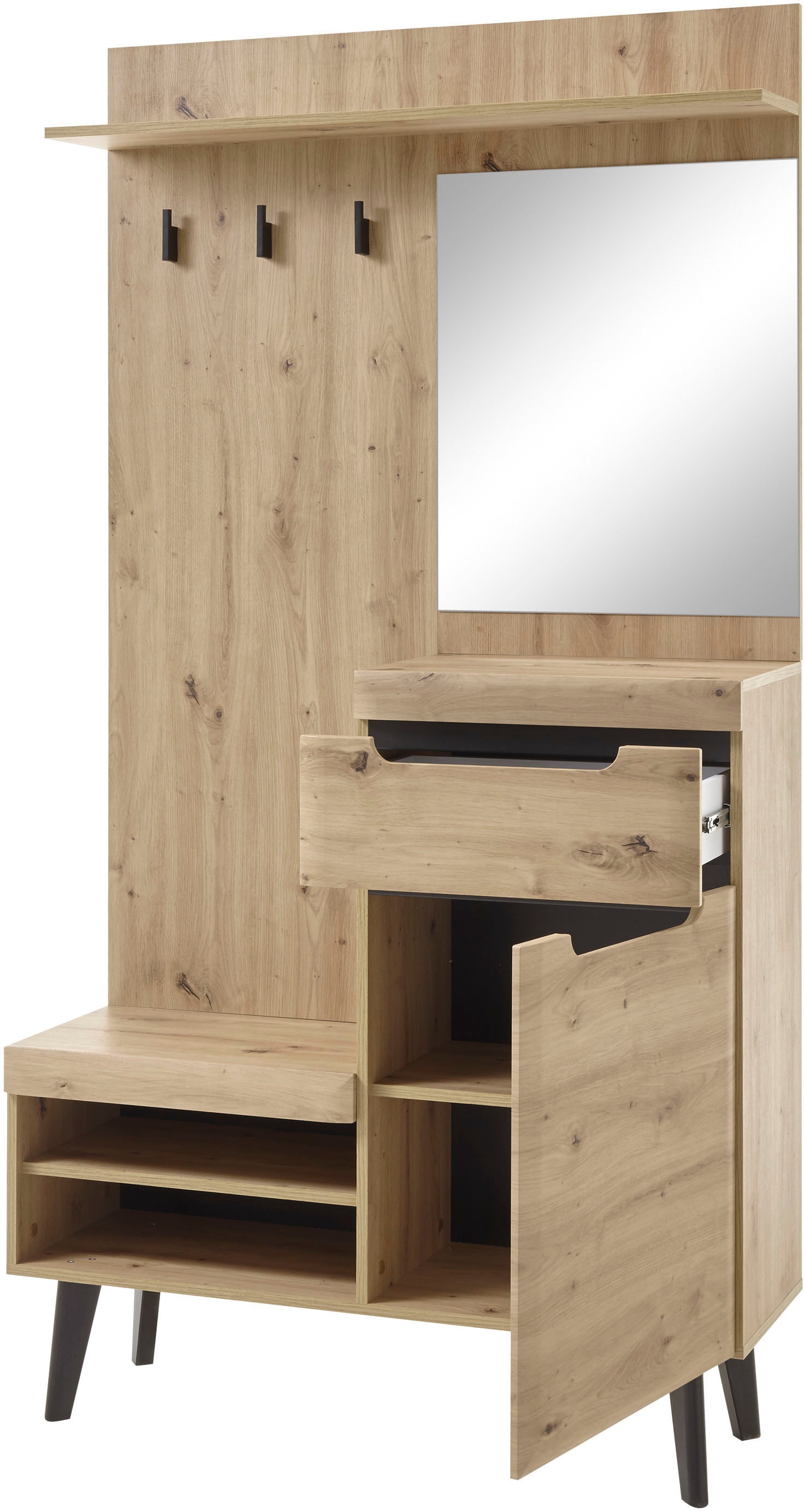 INOSIGN Garderoben-Set »Torge«, (Set, 3 St.), im schönen Scandi Look ...