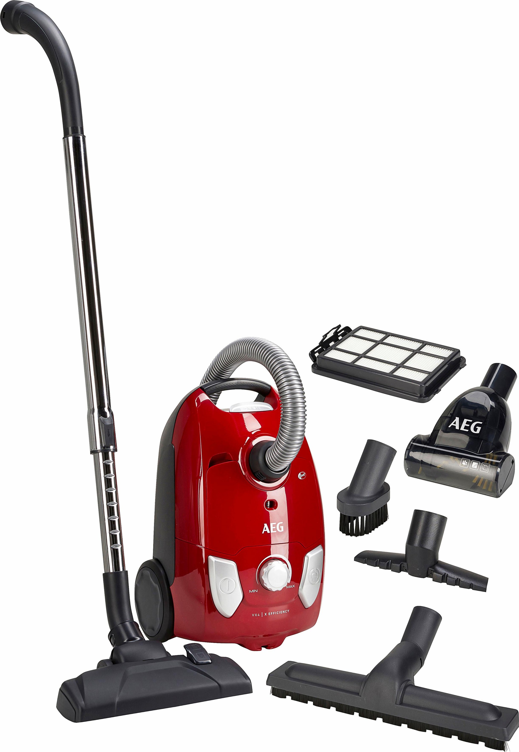 AEG Bodenstaubsauger »VX4-1-WR-A«, 650 W, mit Beutel mit 3 Jahren XXL Garantie | Universal.at