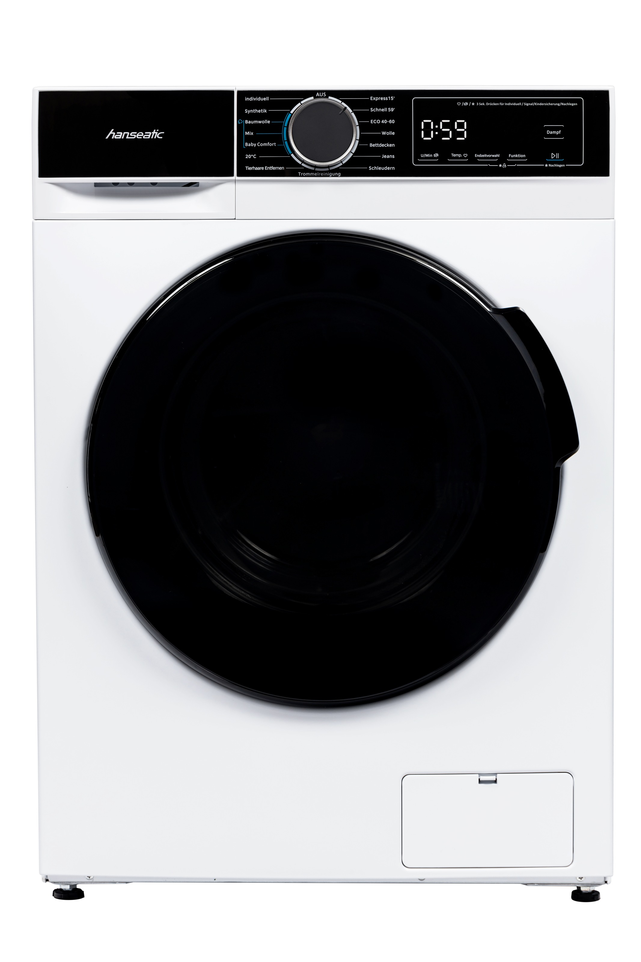 Hanseatic Waschmaschine »HWMA714A«, 7 kg, 1400 U/min ...
