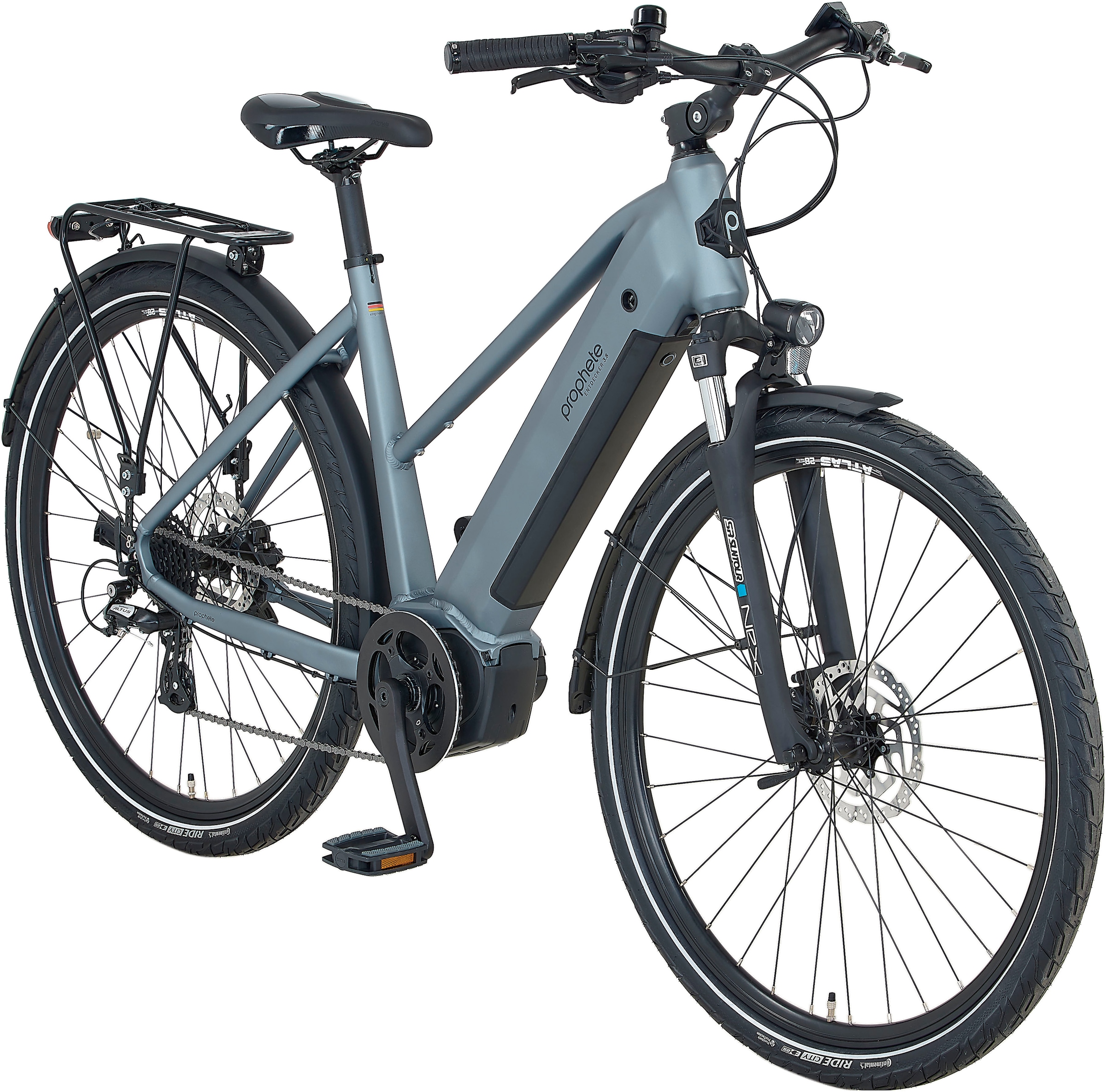 Prophete E-Bike »Prophete E-Bike Entdecker 3.8«, 8 Gang, Shimano, Altus ...