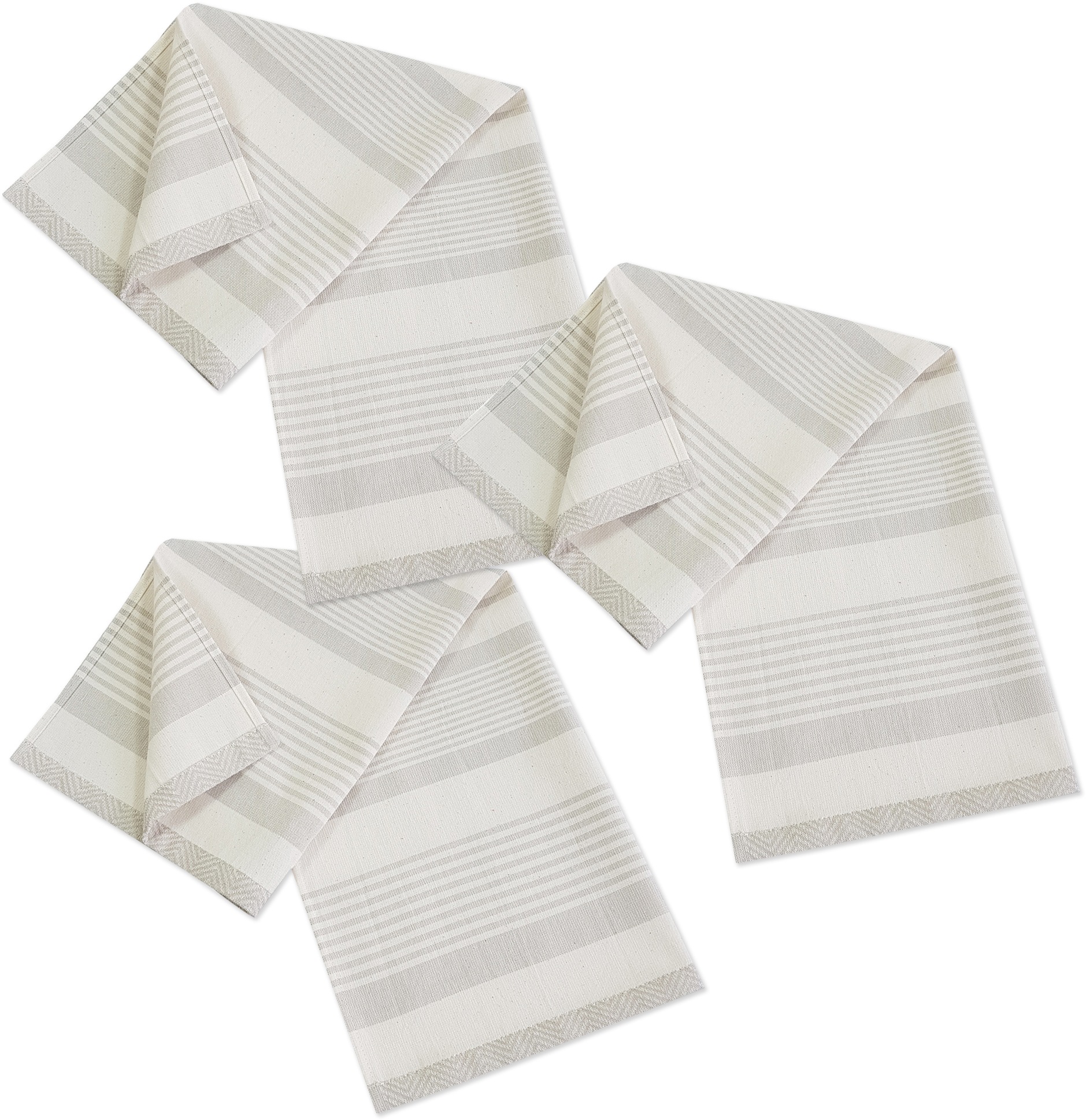 framsohn frottier Geschirrtuch »Modern Living Streifen«, (Set, 3 tlg ...