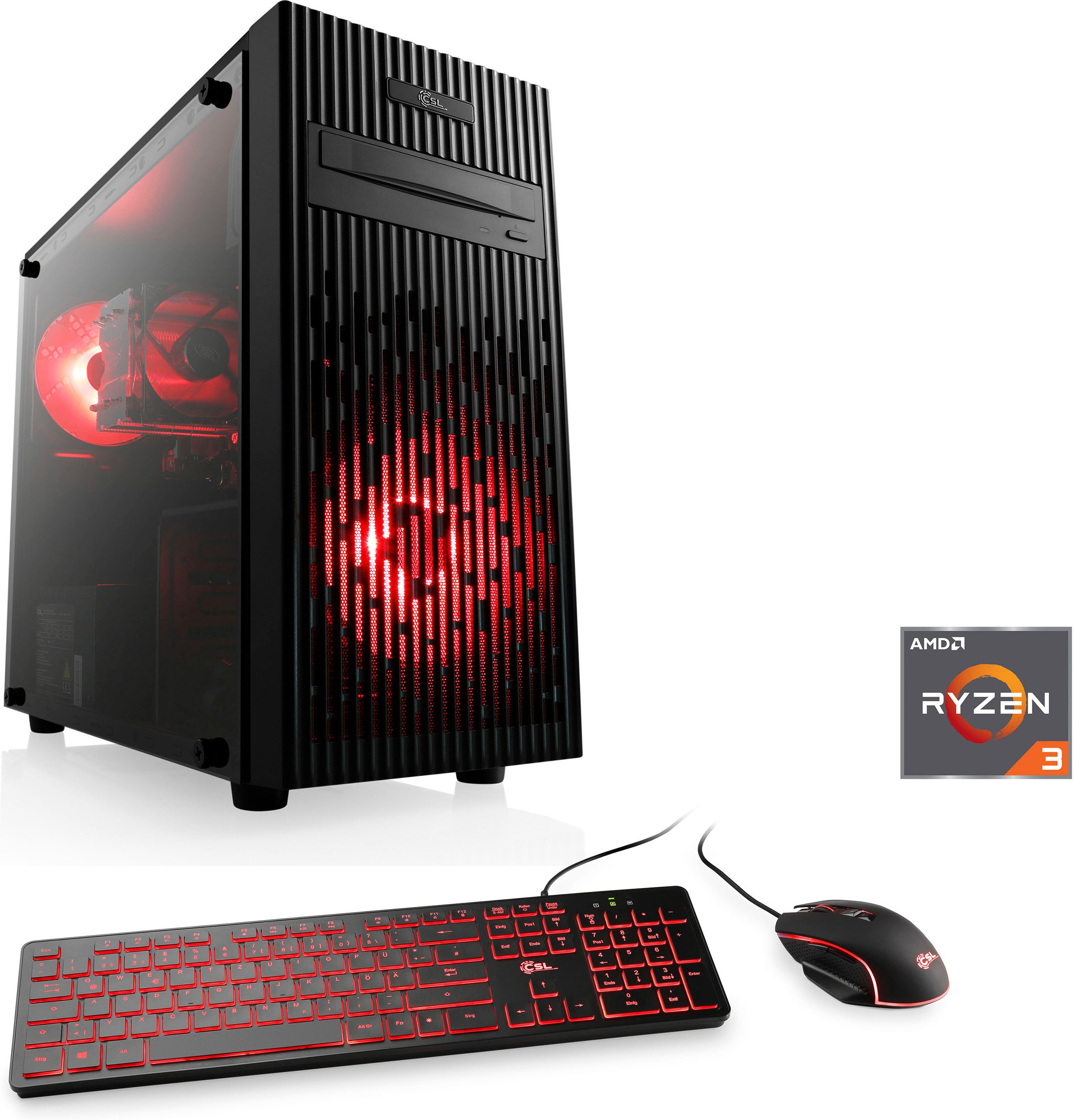 CSL Gaming-PC »Sprint V8111 Windows 10« 3 Jahre XXL Garantie | UNIVERSAL