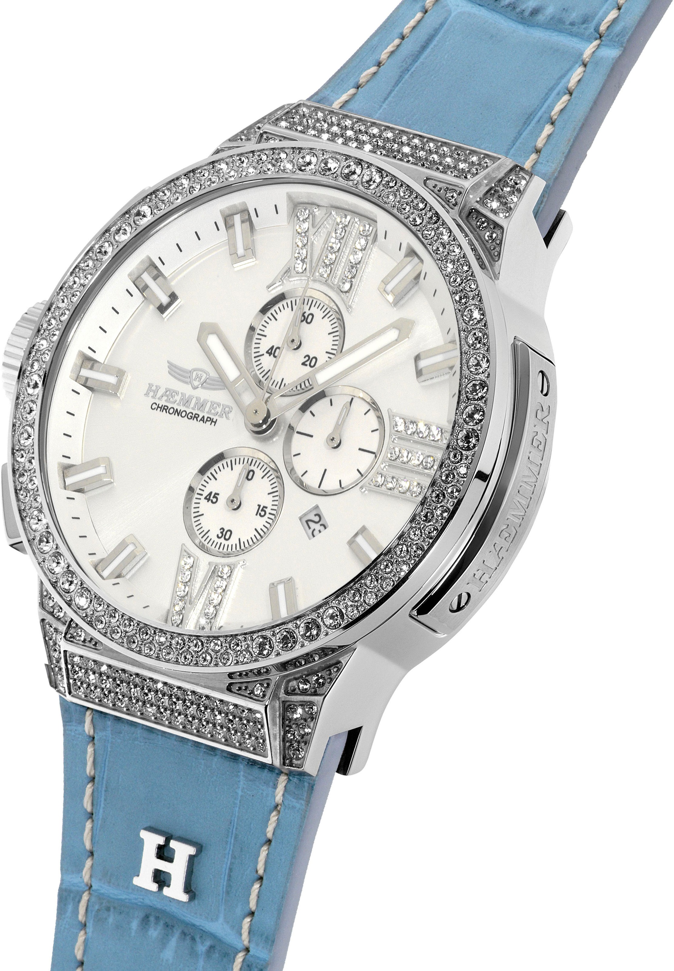 HAEMMER GERMANY Chronograph »MAILY, E-024«, Armbanduhr, Quarzuhr, Damenuhr bei ♕ Universal.at